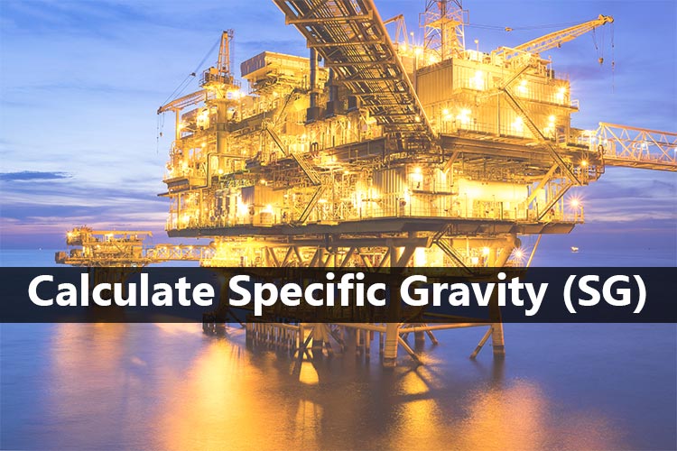 Calculate Specific Gravity SG 