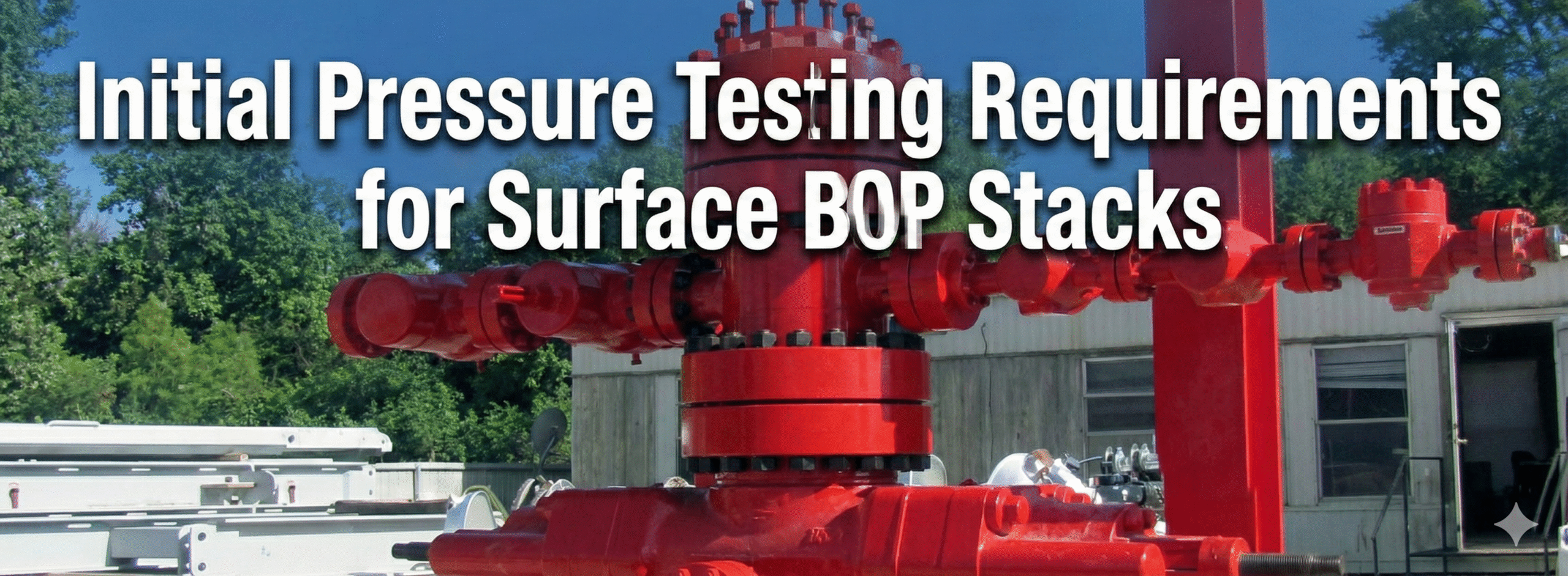 Initial Pressure Testing Requirements for Surface Blowout Preventer ...